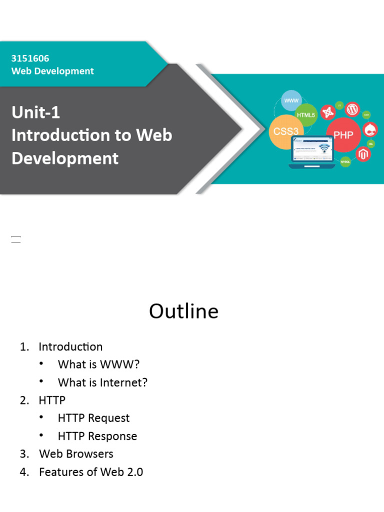 Wd Ppt Unit 1 Pdf 