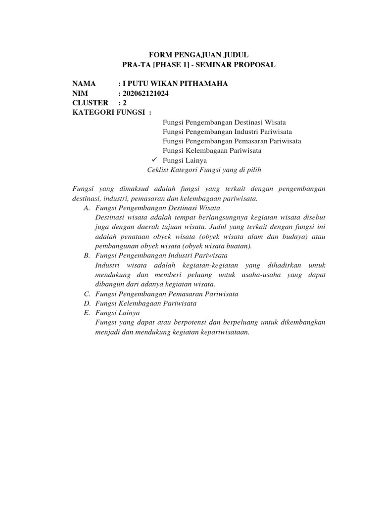 Proposal Sport Center Pdf