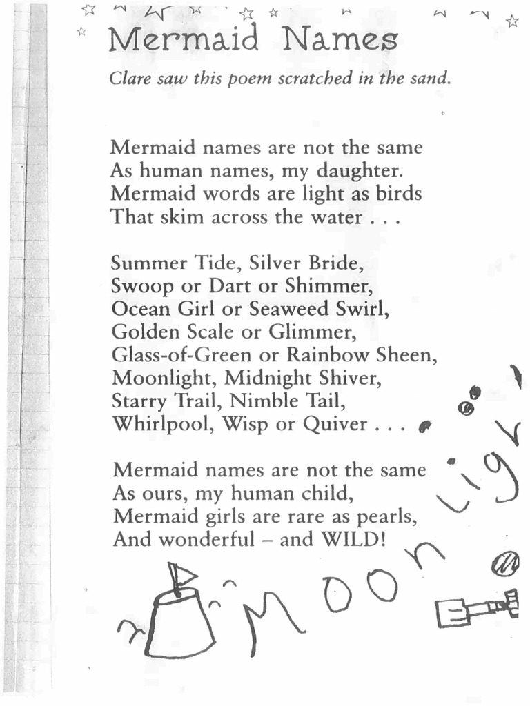 Mermaid Names | PDF