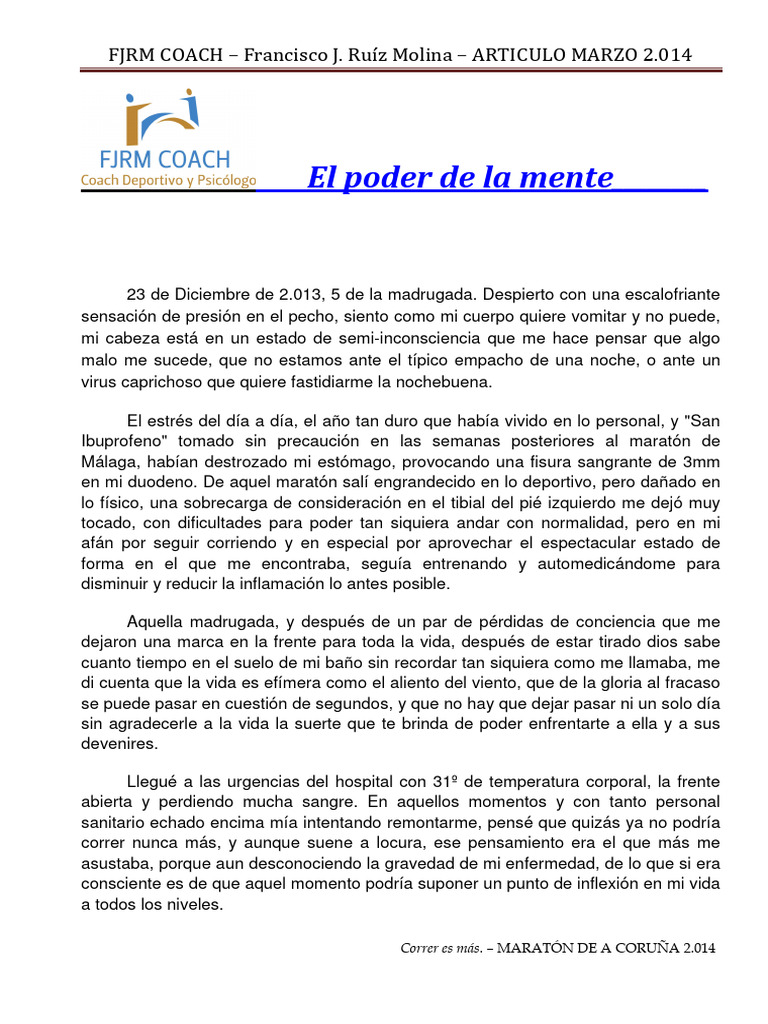 El Poder de La Mente | PDF