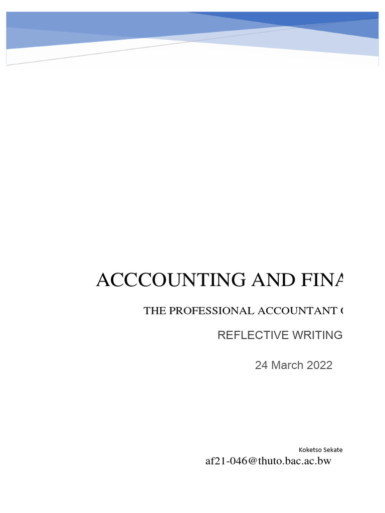 THE PROFESSIONAL ACCOUNTANT CW1 24 March FINAL FINAL. | PDF