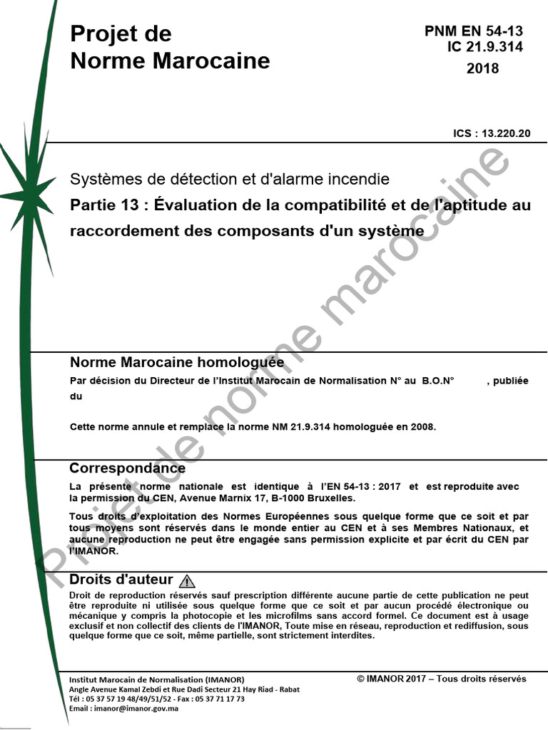 21.9.314 en 54 13 | PDF | Technologie et ingénierie