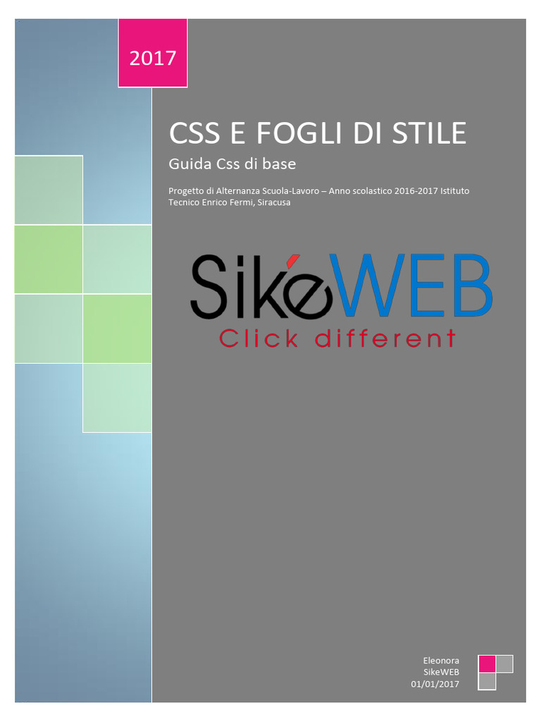 Guida Css | PDF Guida Css | PDF