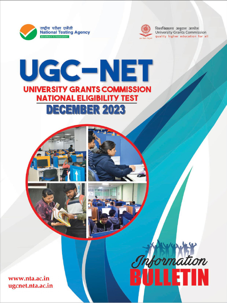 Information Bulletin For Ugc Net December 2023 | PDF