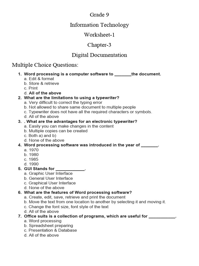 Grade 9 IT | PDF | Teaching Methods & Materials | Art