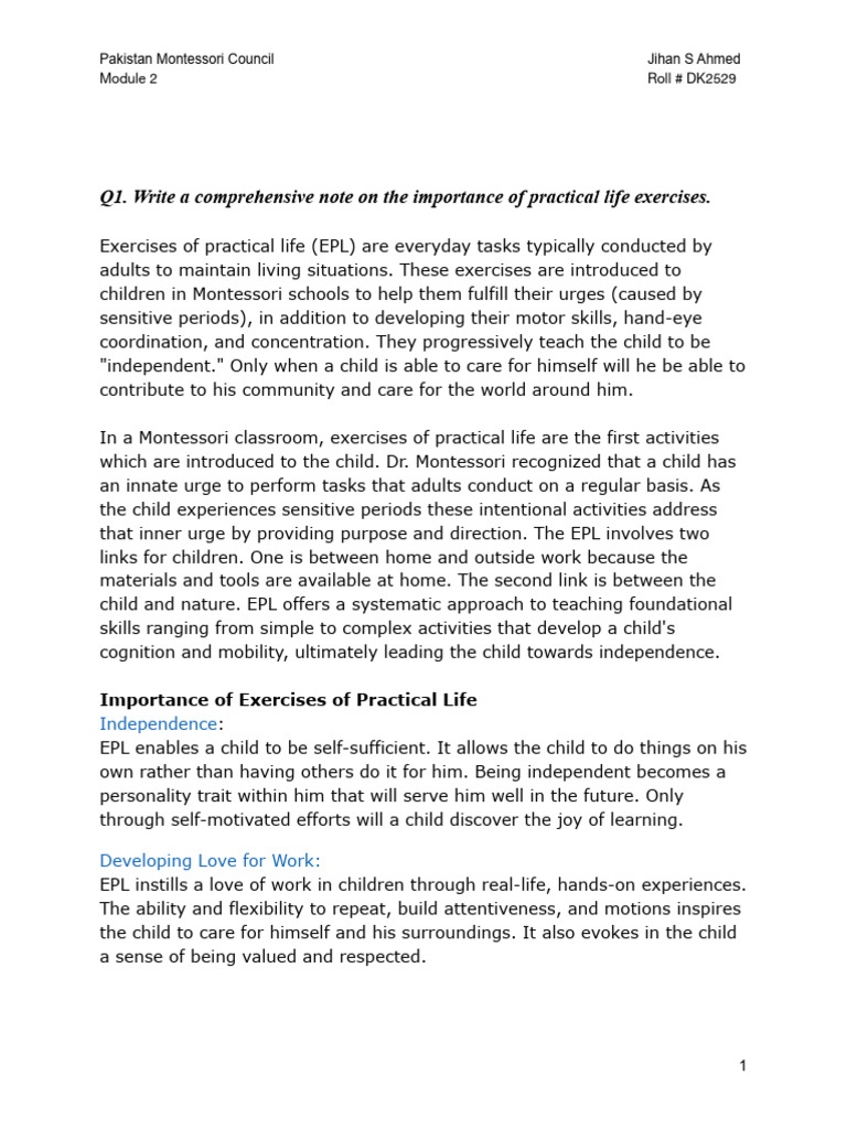 PMC Module 2 | PDF | Self-Improvement | Wellness