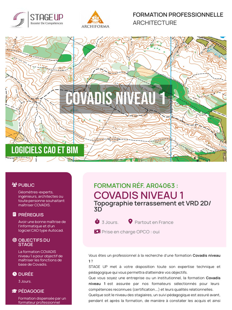 Formation Covadis Niveau 1 | PDF