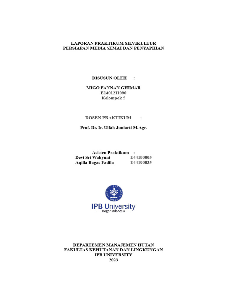 5 - Migo Fannan Ghimar - E1401211090 - Persiapan Media Semai Dan ...