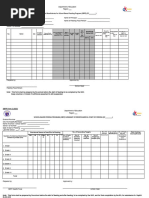 SBFP Forms | PDF | Nutrition | Diet & Nutrition