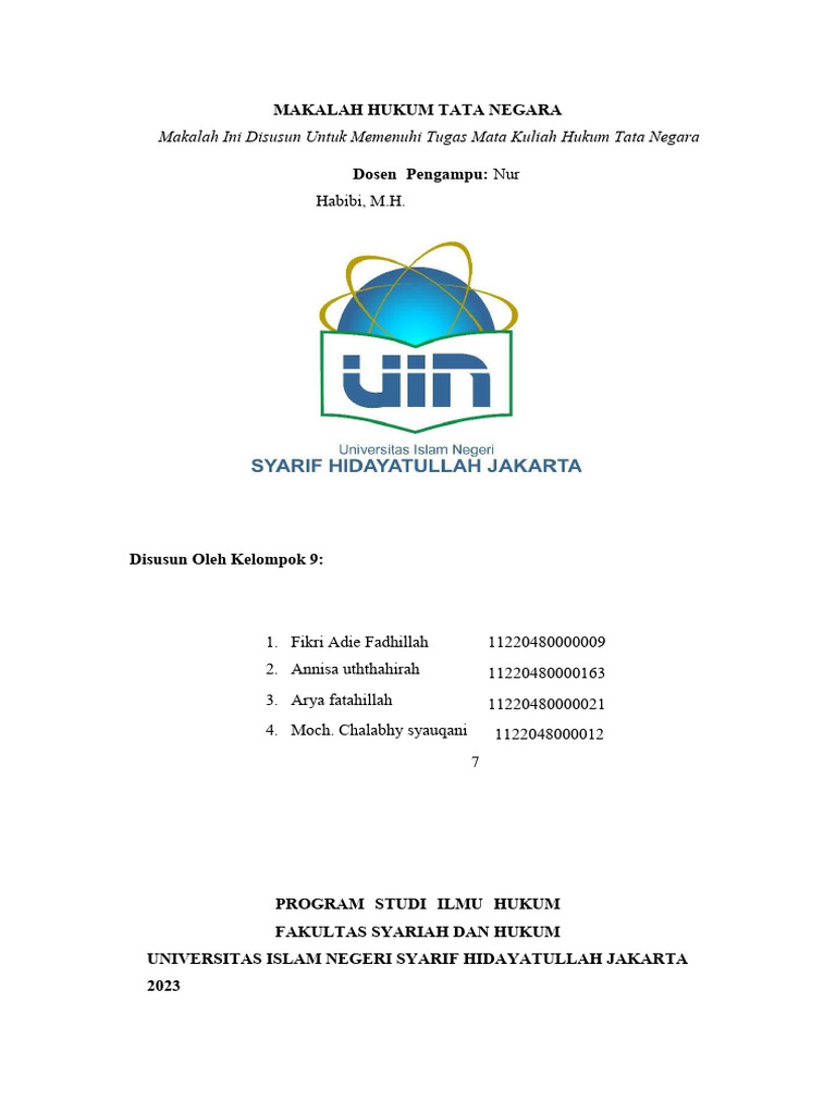 Makalah HTN KLP 2 | PDF