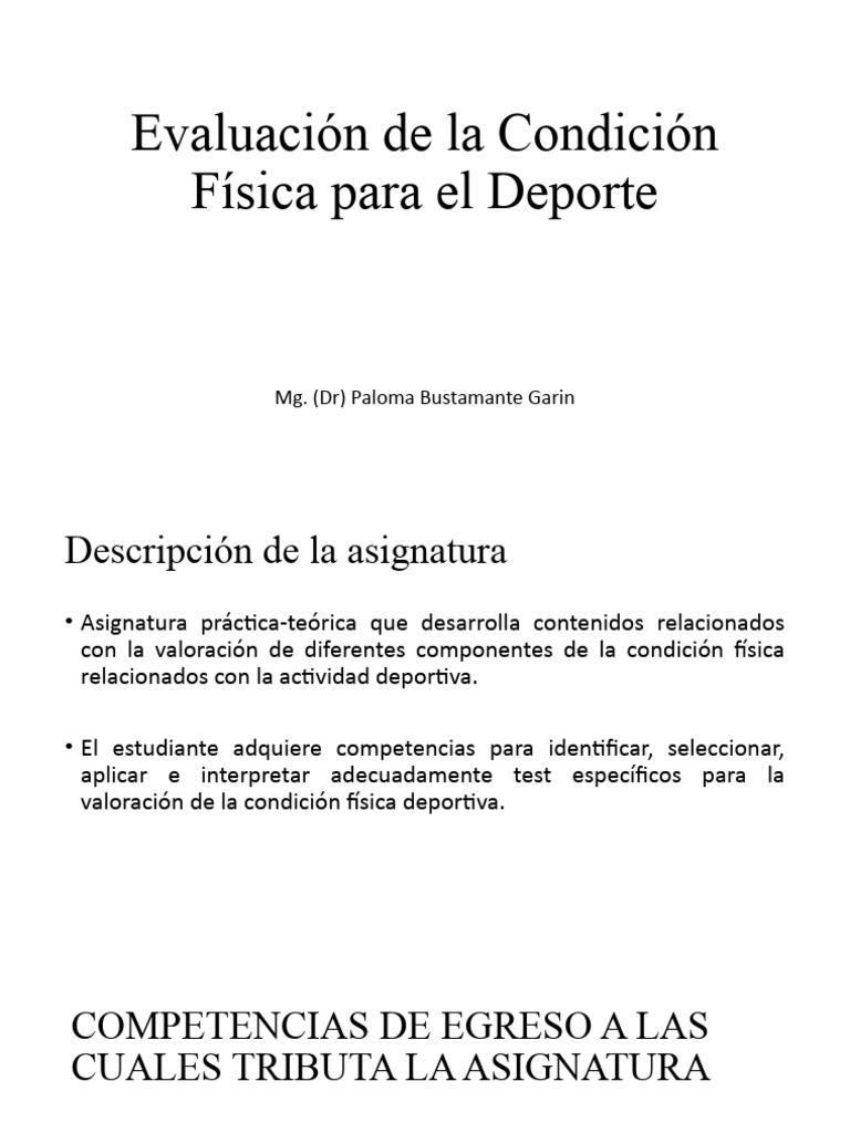 Clases 1 y 2 | PDF