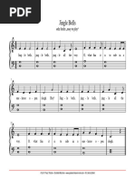 Jingle Bell Rock Easy Piano Sheet Music | PDF