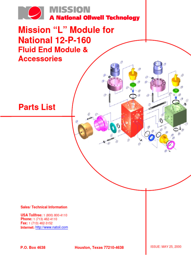 12-P-160 Parts List-5-28 | PDF