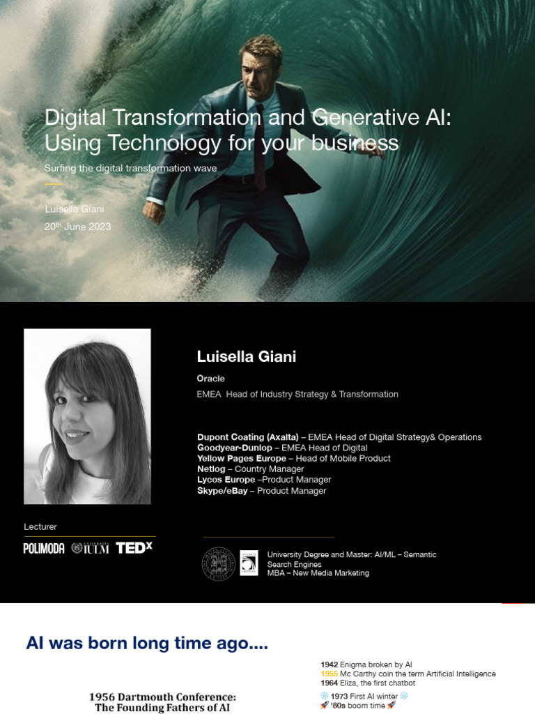 Generative AI in Digital Transformation | PDF