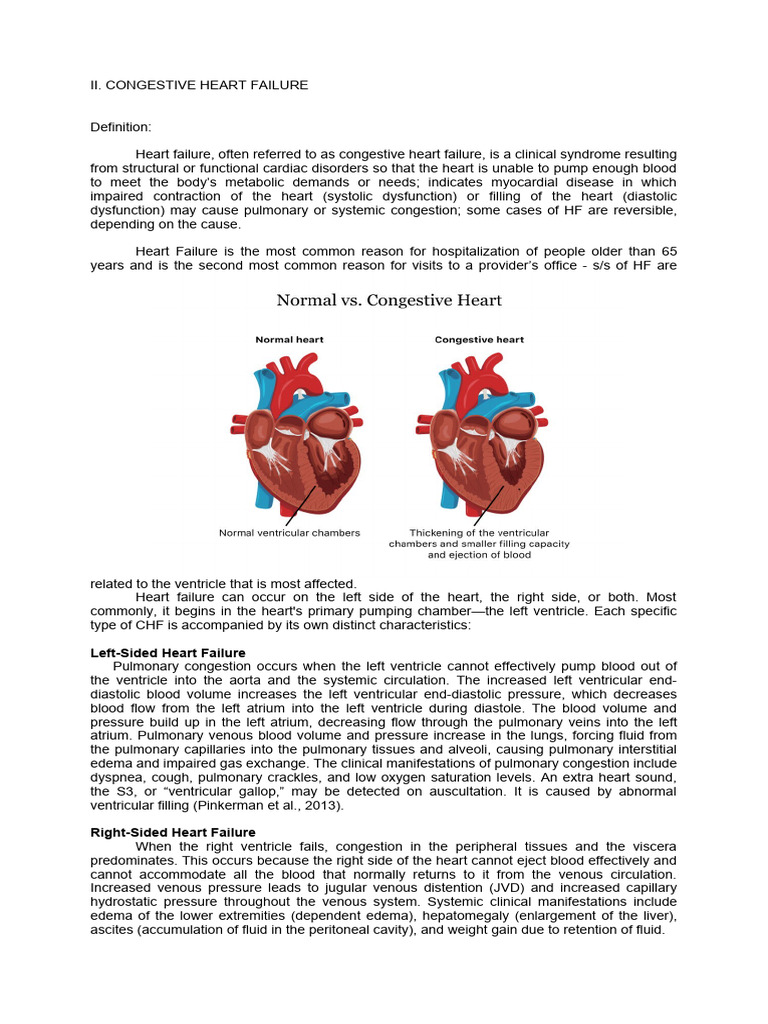 Congestive Heart Failure | PDF | Heart Failure | Heart