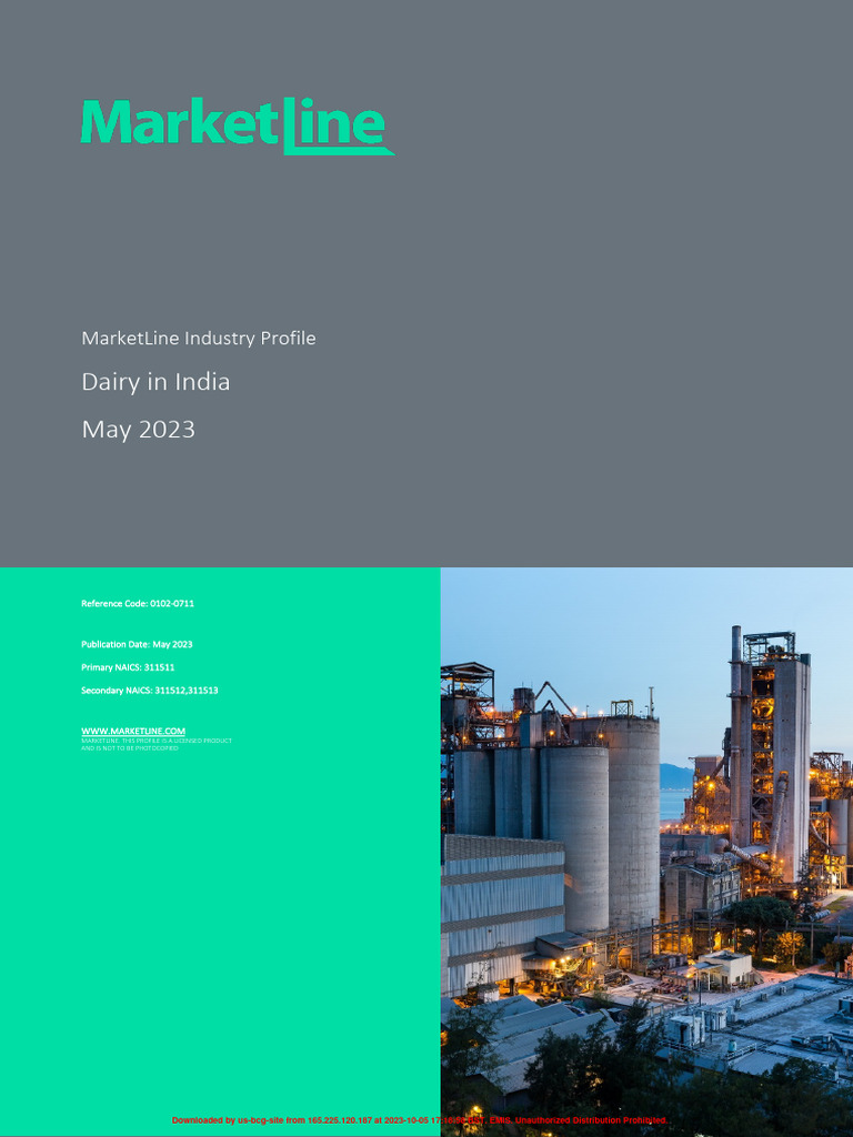 India - Dairy, May 2023 | PDF