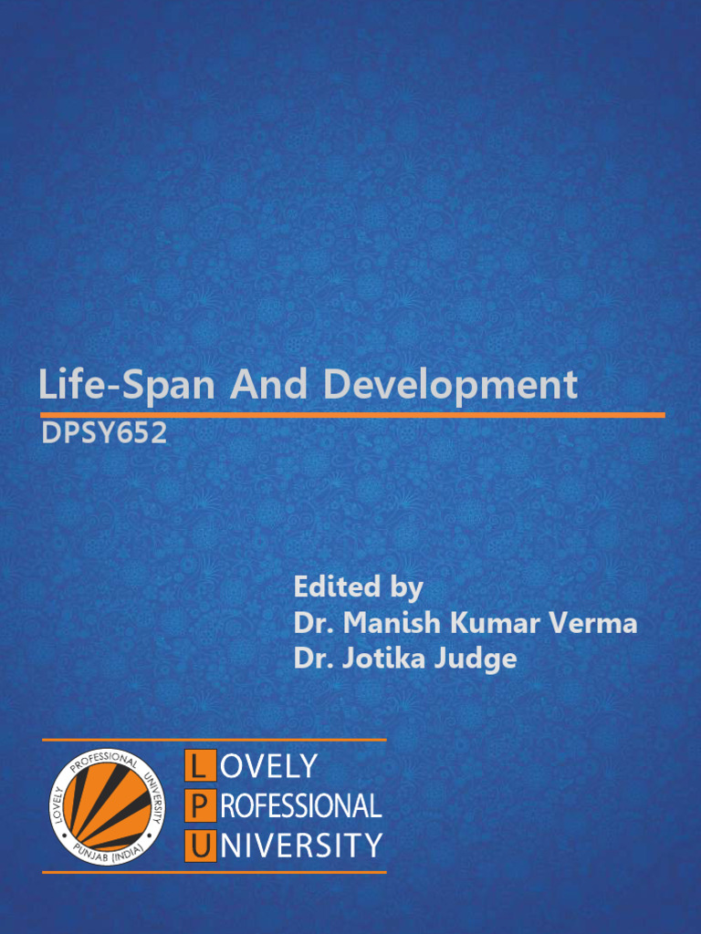 Life-Span and Development | PDF