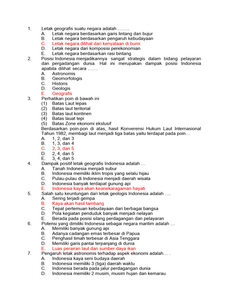 PTS Geo Xi 2023 | PDF