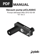 Piab - Vacuum Generators - VGS3010 Series - Instructions Manual | PDF ...