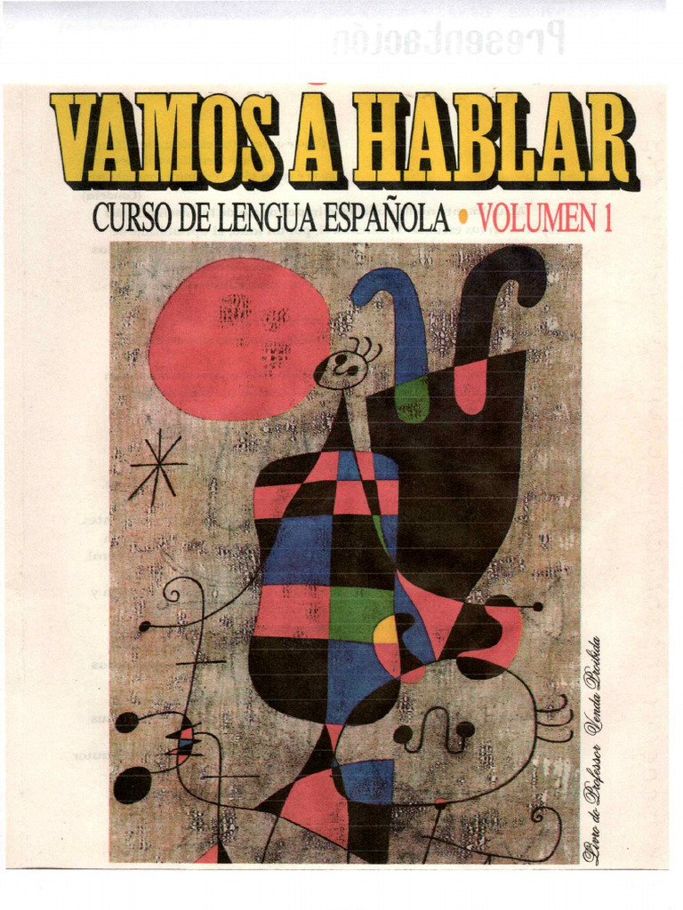 Vamos Hablar I | PDF