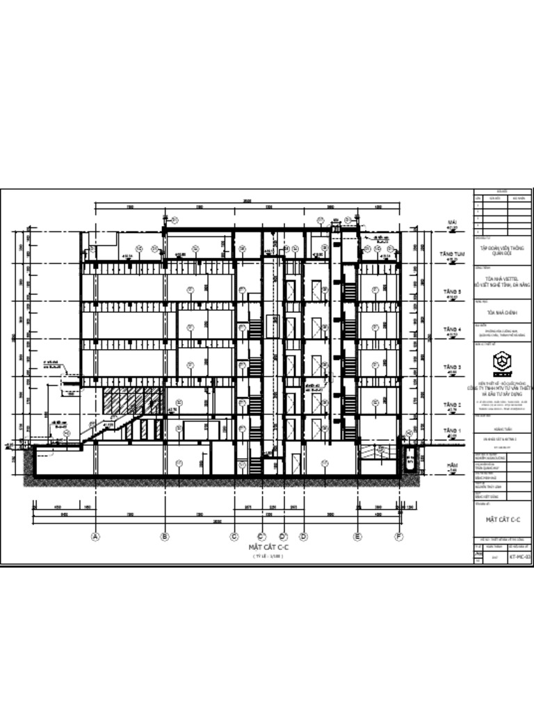 TÒA NHÀ VIETTEL (CAD) - Model2 | PDF