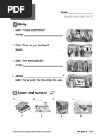 Let's Go 2 Unit 2 Test | PDF