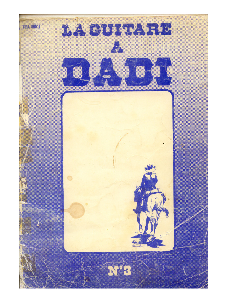 Dadi Marcel - Scores Tab Guitar Picking N°3 | PDF