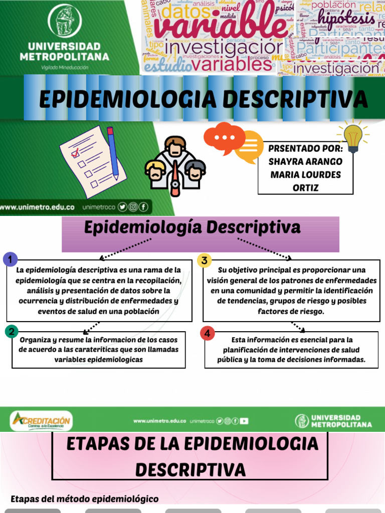 Epidemilogia Descriptiva | PDF | Epidemiología | Parcialidad