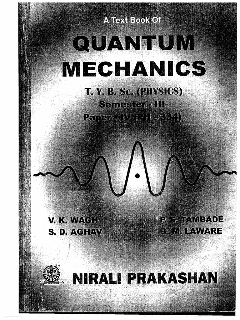Quantum Mech Notes (CRIS Net) | PDF Quantum Mech Notes (CRIS Net) | PDF