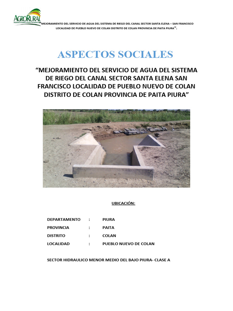 Aspectos Sociales | PDF