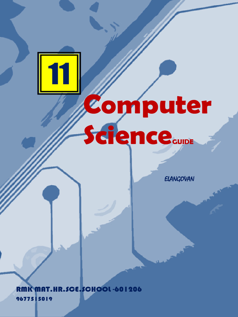Computer Science Guide for 11th Grade | PDF | Computer Data Storage ...