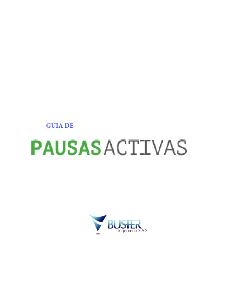 Guia de Pausas Activas | PDF