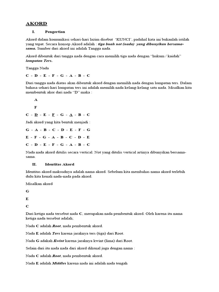 AKORD | PDF