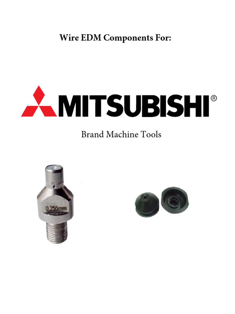 Mitsubishi EDM Part Manual | PDF