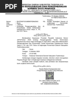 Contoh Bukti Dukung SKP | PDF | Karier & Perkembangan