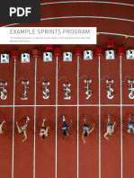 16-Week Sprinter Training Program | PDF | Strength Training | Aerobic ...