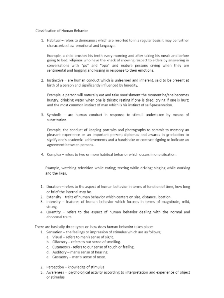 classification-of-human-behavior-pdf