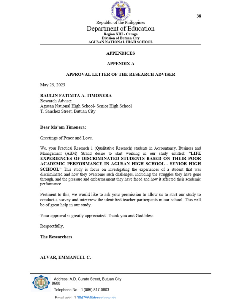 Final Revision - Appendices | PDF