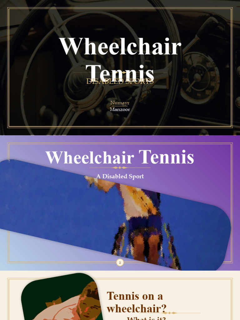Wheelchair Tennis GP PPT | PDF
