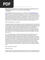 Got Milk Case Analysis | PDF | Advertising | Milk
