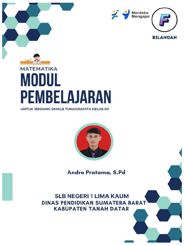 1364 Andre Pratama Modul Pembelajaran MTK Fase F | PDF