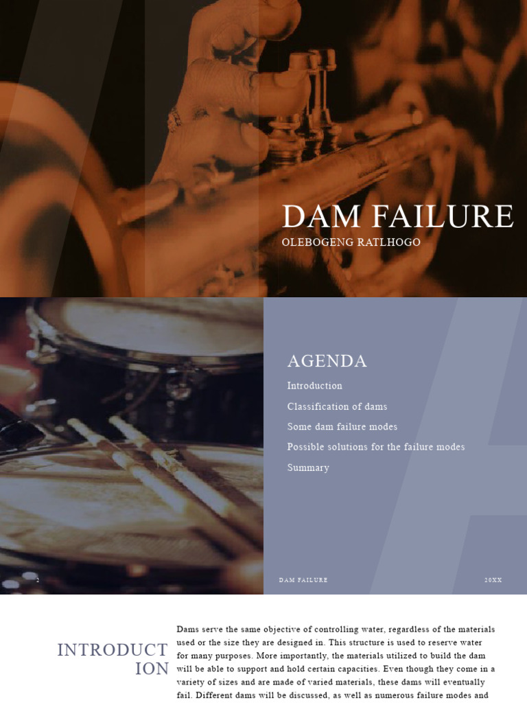 Dam Failure Modes and Solutions | PDF | Dam | Water