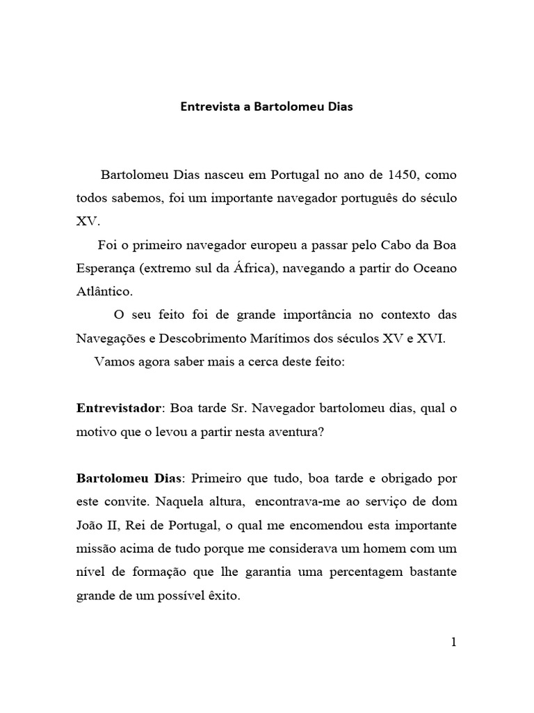 bartolomeu dias | PDF