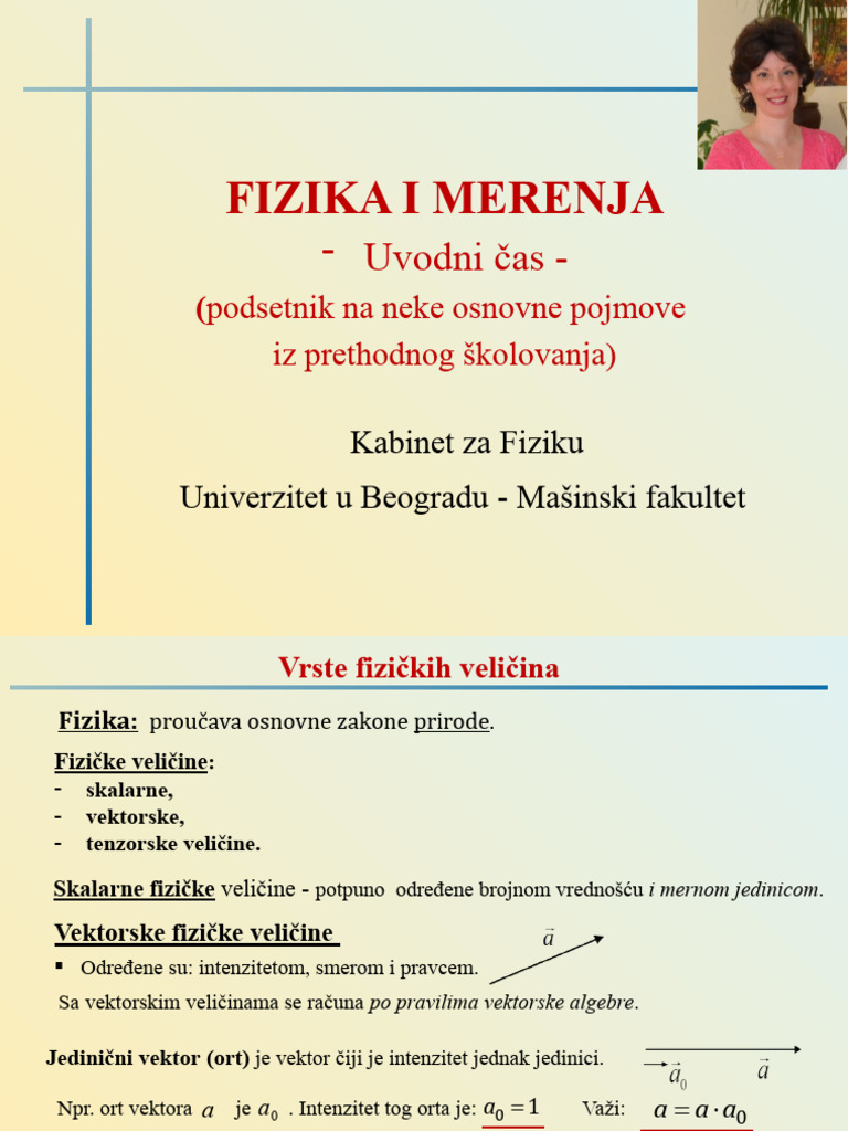 Prezentacija Za Uvodni Čas-Podsetnik | PDF