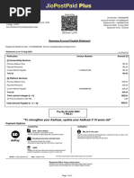 Jio Broadband Bill Sample | PDF