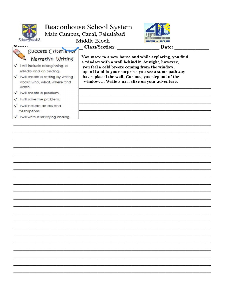 English, Class 7 | PDF