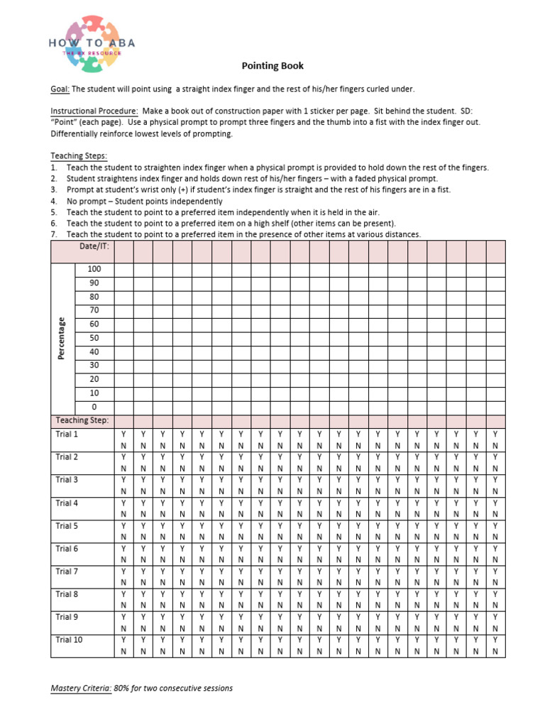 Pointing_Book | PDF