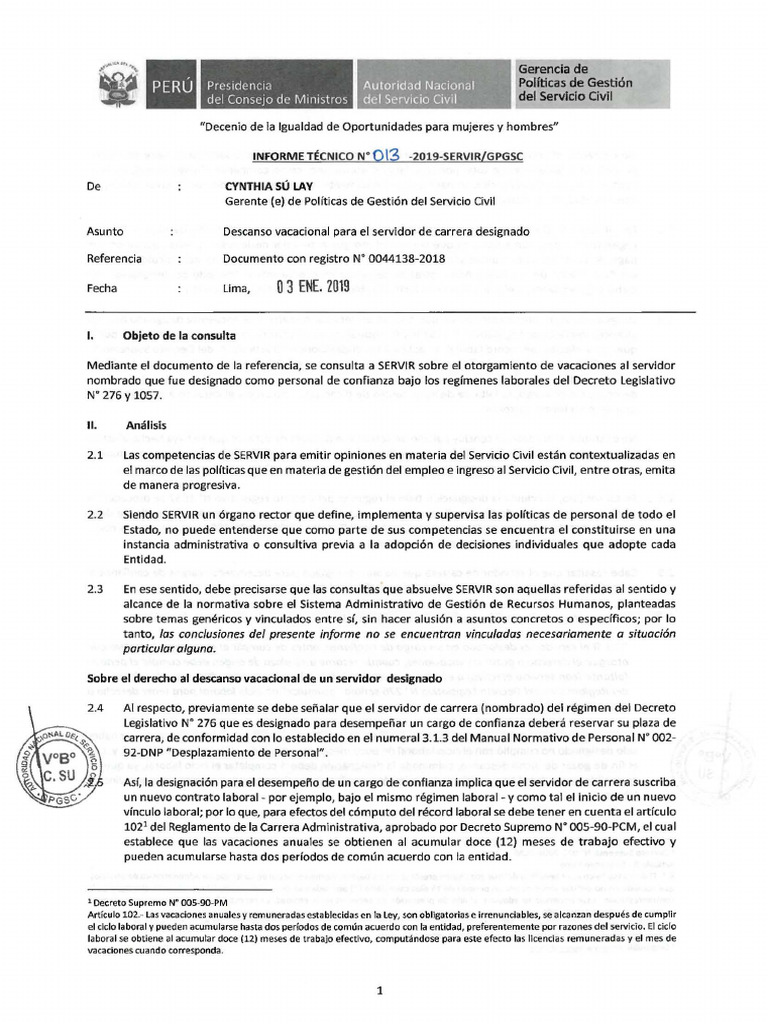 informe-servir-vacaciones-pdf-derecho-laboral-regulaci-n