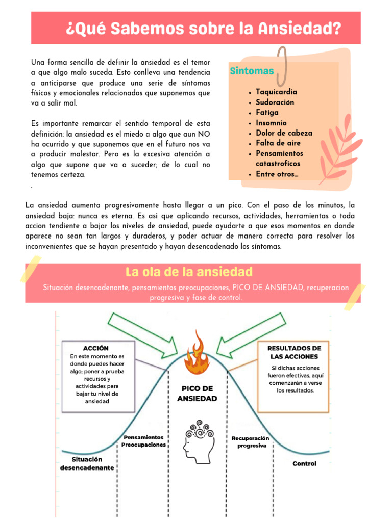 Cuadernillo PARA ANSIEDAD | PDF | Crecimiento personal y profesional | Relaciones personales ...