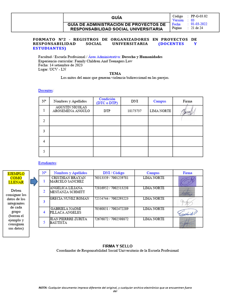 Formato 2. - Grupal | PDF